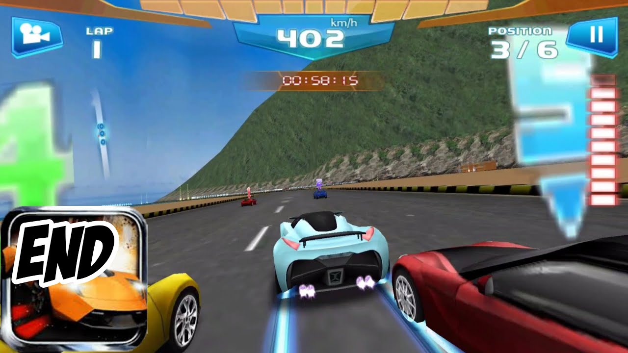 Fast Racing 3D - Gameplay Part 8 END - Master 7~12 - Old Mobile Games ...