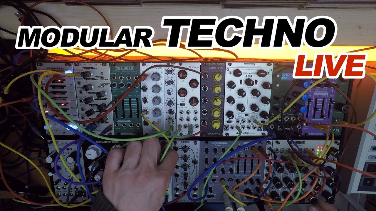 Modular Techno Live - YouTube