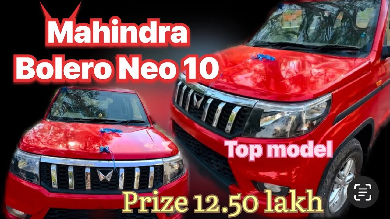 Mahindra New Bolero Neo N10 2023| Top Model | xuv car | 7 seater | on ...