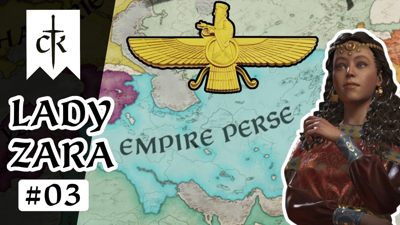 Ck3 let's play Lady Zara Zarathustra #03 - Isfahan c'est chez nous ...