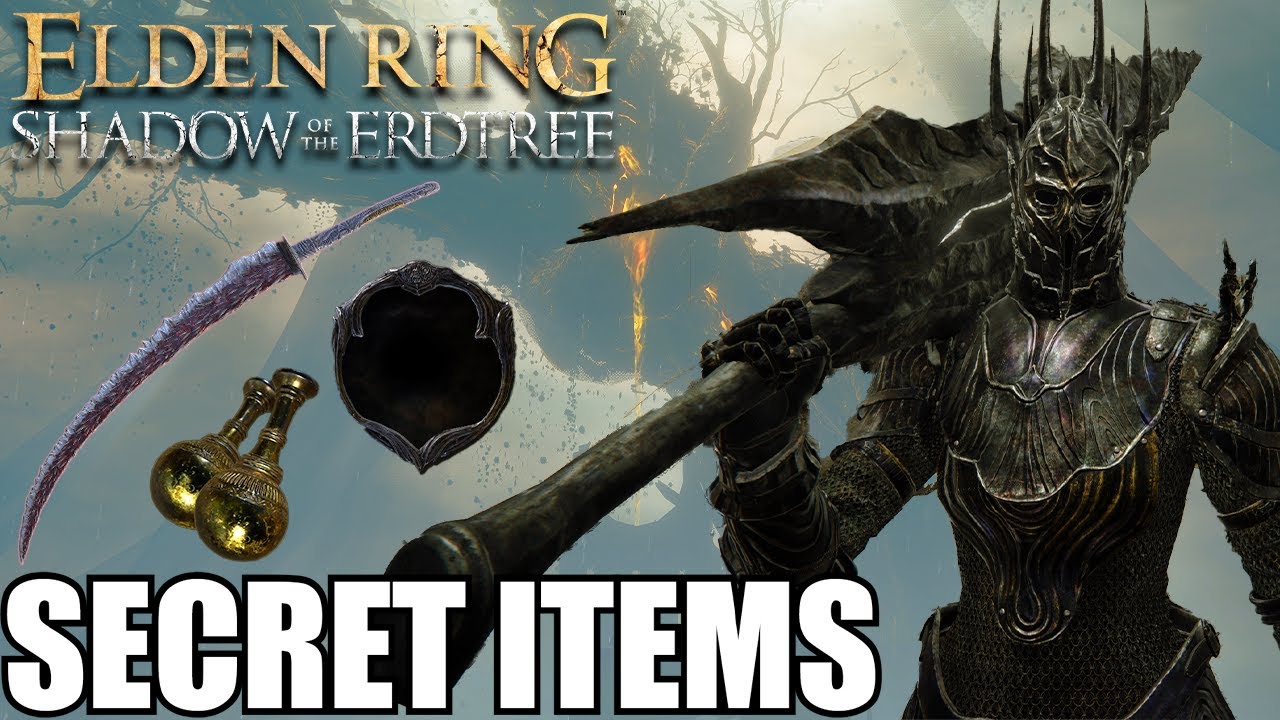 Exploring And Finding Secret Items In Elden Ring Shadow Of The Erdtree ...