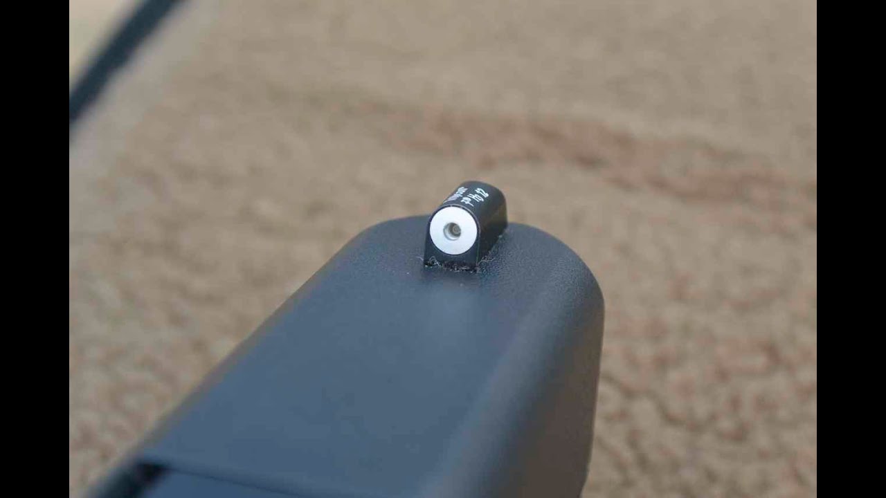 Glock 26 XS 24/7 Express Sights - YouTube