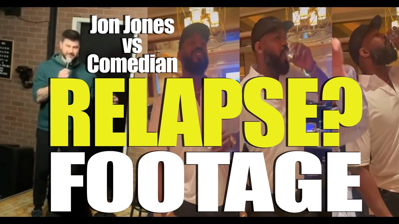 Jon Jones Drunk AF vs Comedian - YouTube
