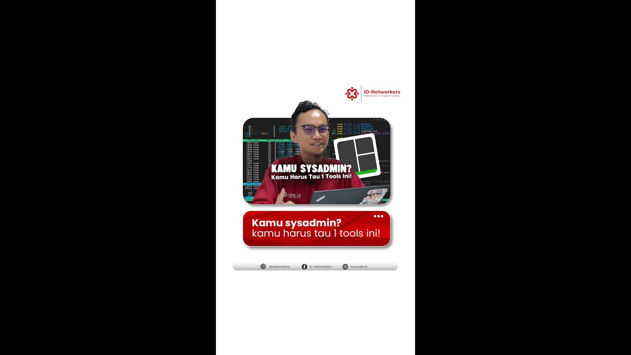 Kamu Sysadmin ?, kamu harus tau 1 Tools ini! - YouTube