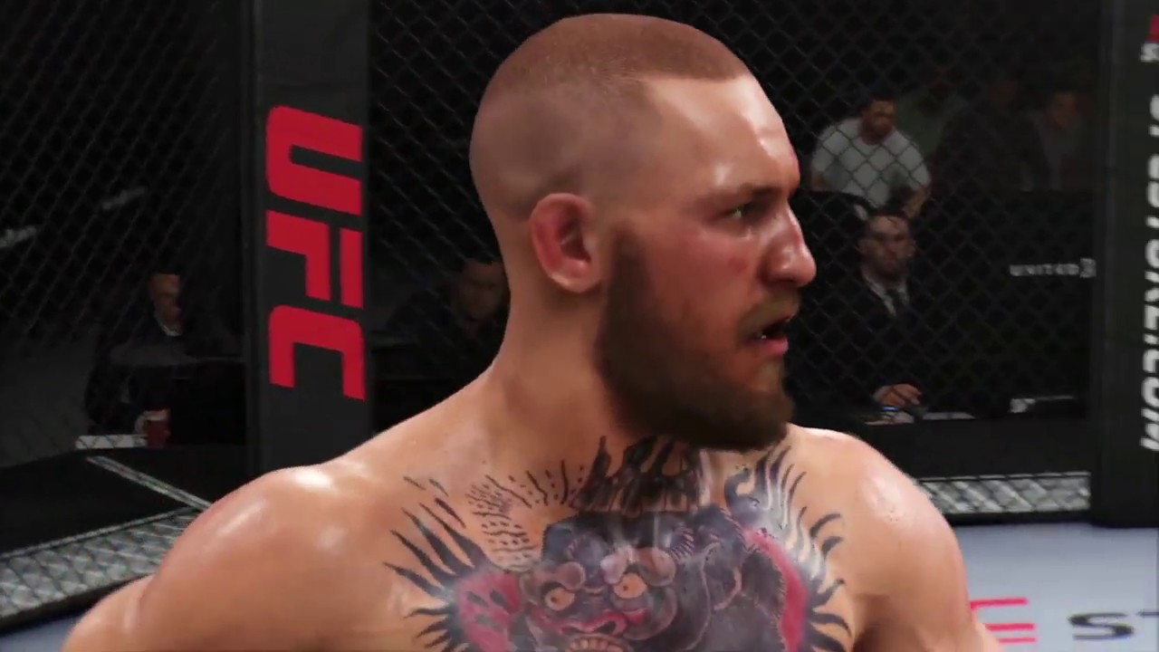 UFC 3: Conor McGregor vs Khabib Nurmagomedov PS4 Gameplay - YouTube