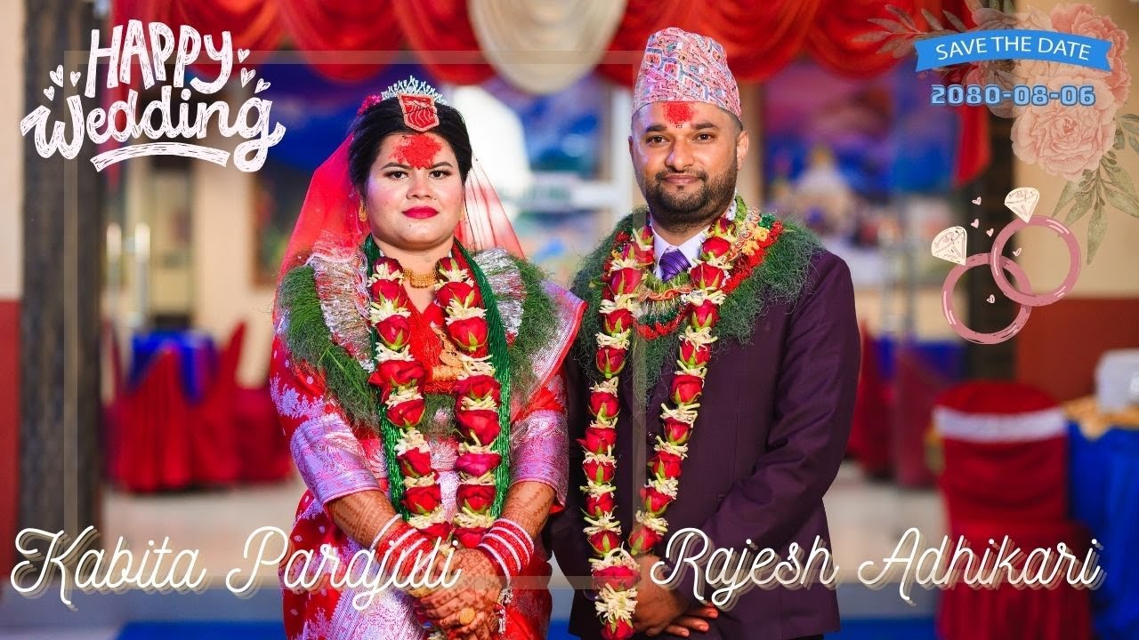 Forever Begins Today: Rajesh Adhikari + Kabita Parajuli's Wedding ...