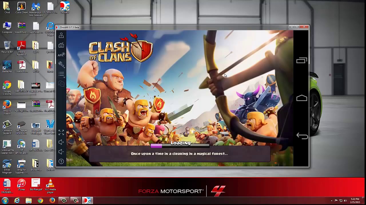 Play Clash Of Clans (COC) On PC With Droid4X 0.7.3 Beta - YouTube