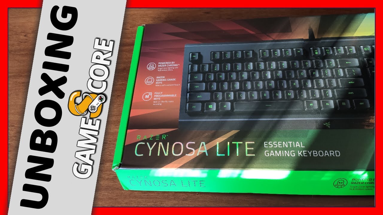 Razer Cynosa Lite | Unboxing - YouTube