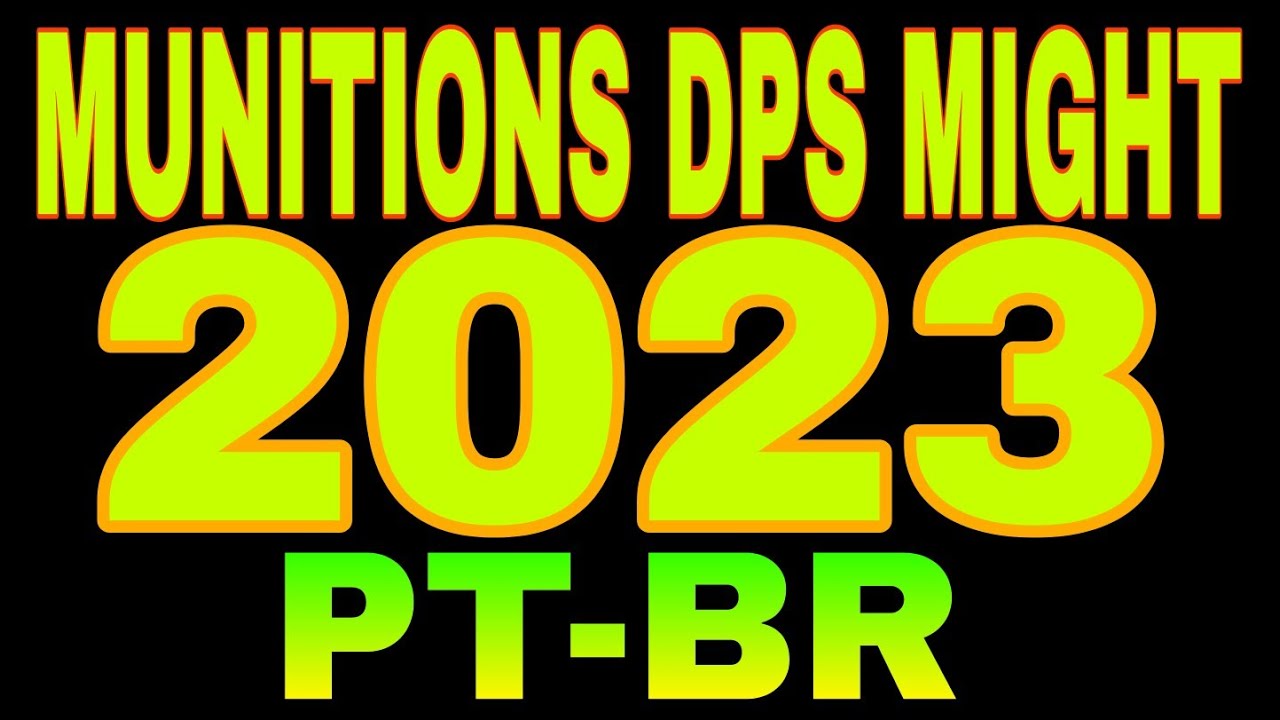 Dcuo Munitions Dps might 2023 - YouTube
