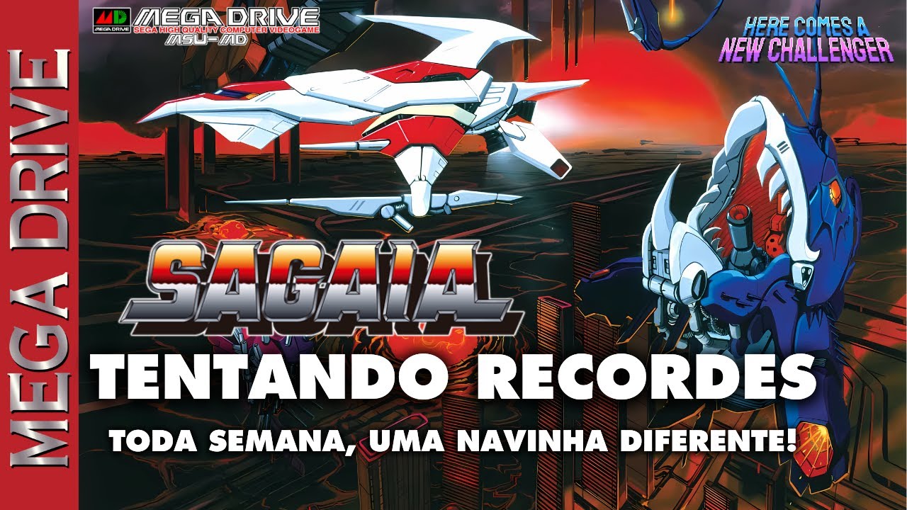 DARIUS II/SAGAIA: A epopeia dos recordes no Mega Drive, Master System ...