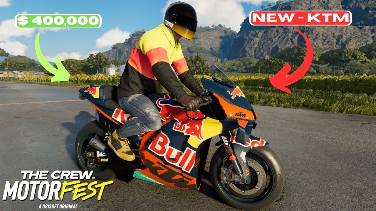 Finally I Purchase My New Bike ! KTM RED BULL EDITION !🤑🤑🤑: The Crew Motorfest : Part 7 - YouTube