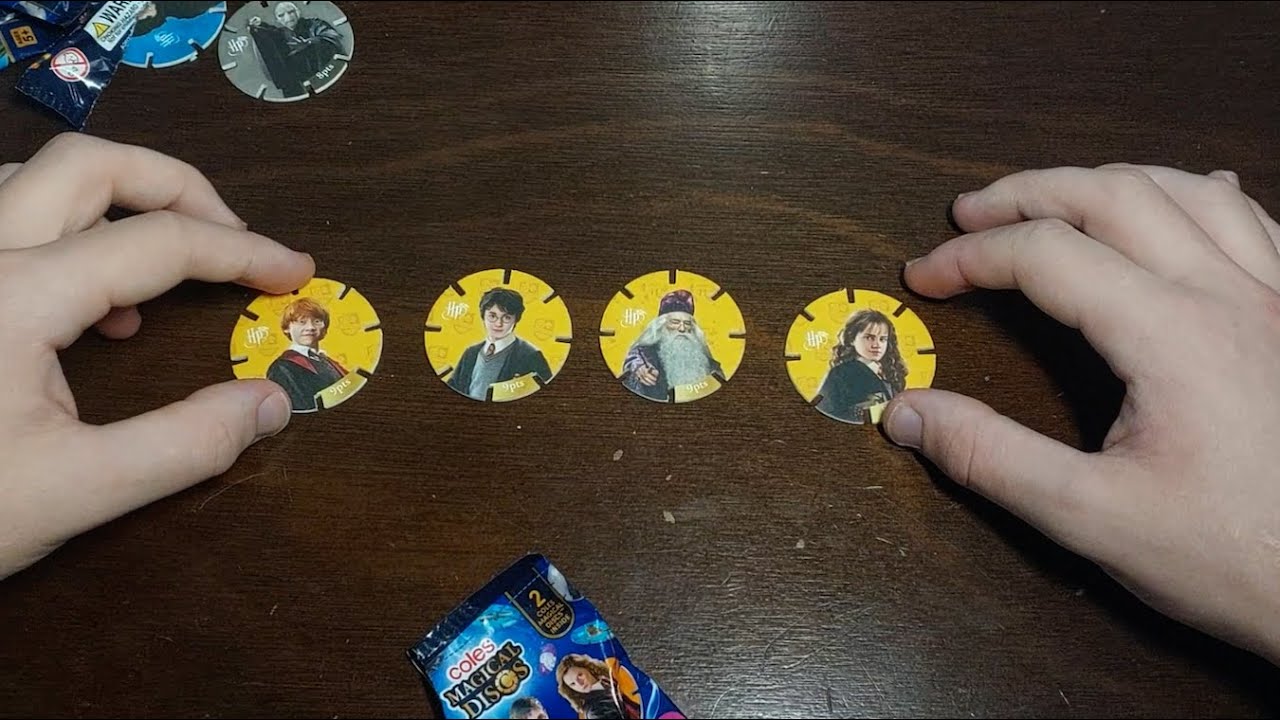 I got all four special edition Harry Potter cardboard discs!! - YouTube