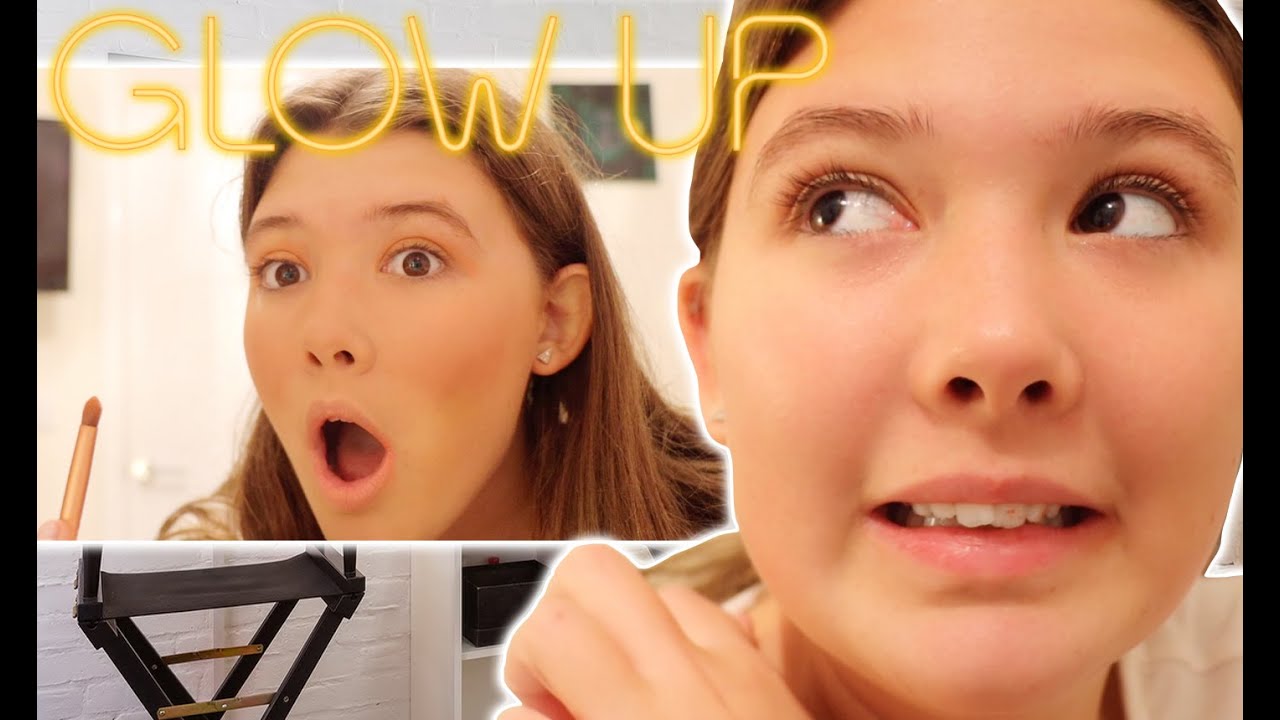 THE GIRLS GOT A MAJOR GLOW UP! PROFESSIONAL MAKEOVER!! - YouTube
