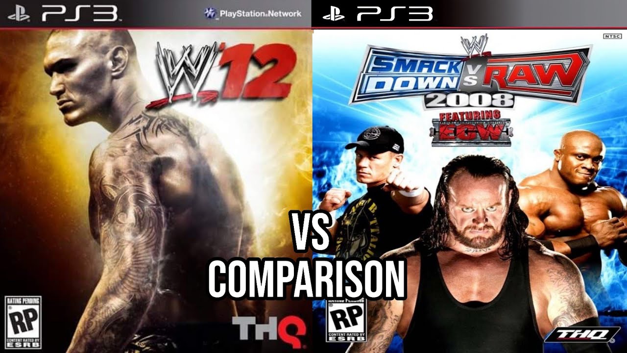 WWE12 Vs SmackDown VS Raw 2008 PS3 - YouTube