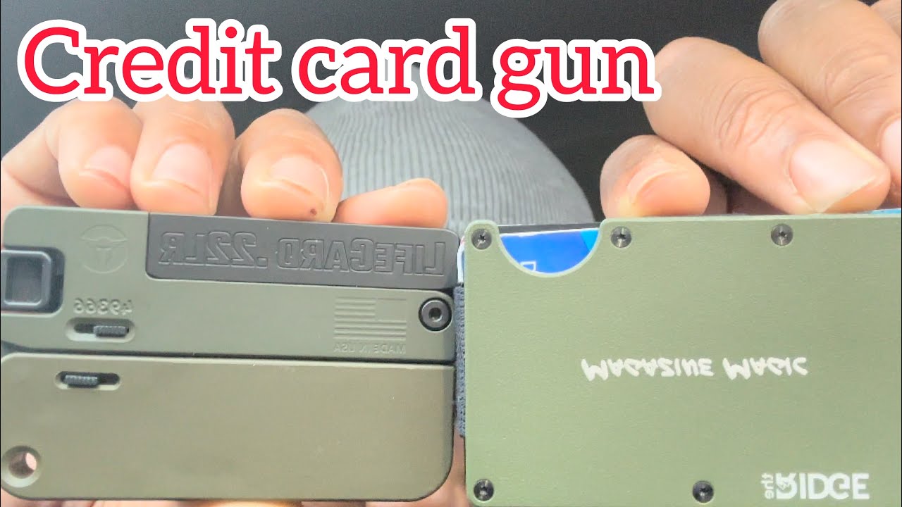LifeCard 22lr (The credit card gun) 💳💥💥 - YouTube
