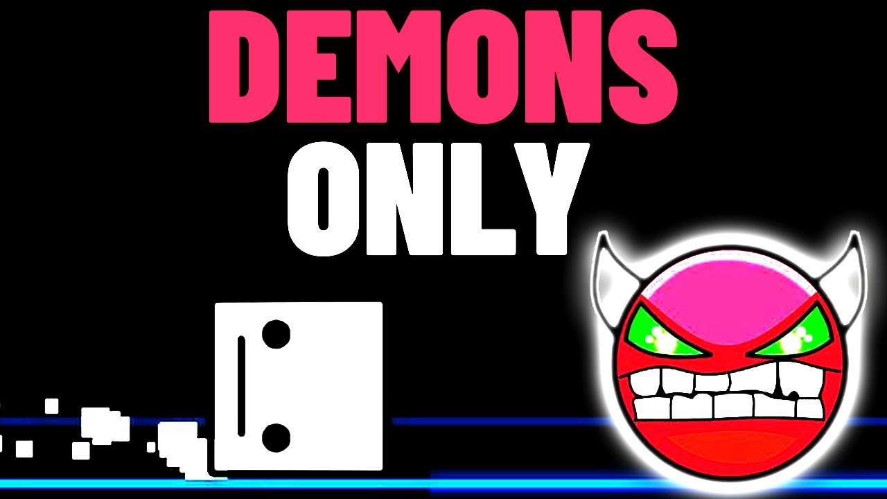 Geometry Dash But It's Only Demons Part 3 - YouTube