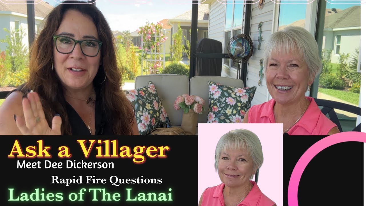 Ask a Villager. Dee Dickerson. The Villages, Florida. - YouTube
