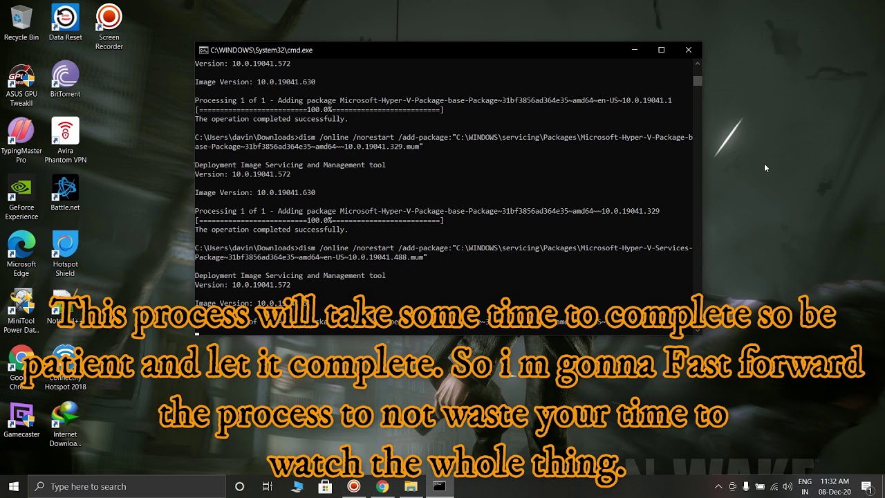 How to enable Hyper V feature in Windows 10 Home edition - YouTube