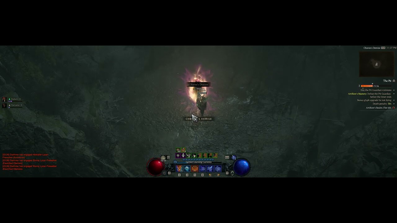 Diablo IV - Sorcerer Crackling Hybrid build - Pit 60 - Paragon 193 ...