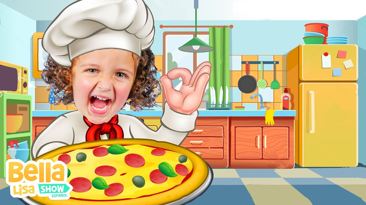 Canción de Pizza - Canciones infantiles de Bella Lisa Show - YouTube