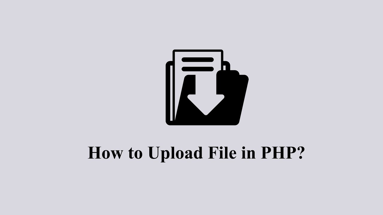 How To Upload Files In Php Php Tutorial File Upload Html Php