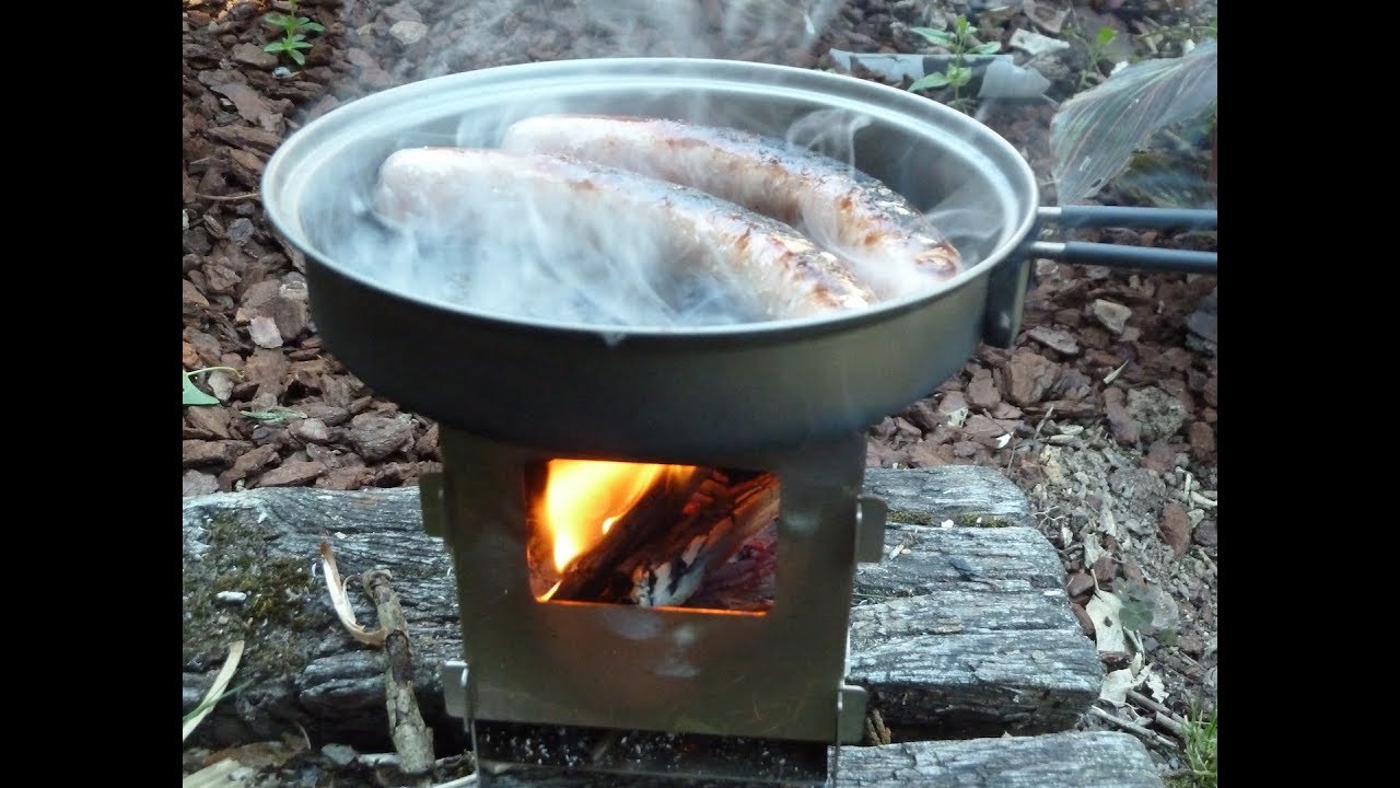 How to cook outside - Bushbox Pocket stove and Trangia Spirit Burner ...