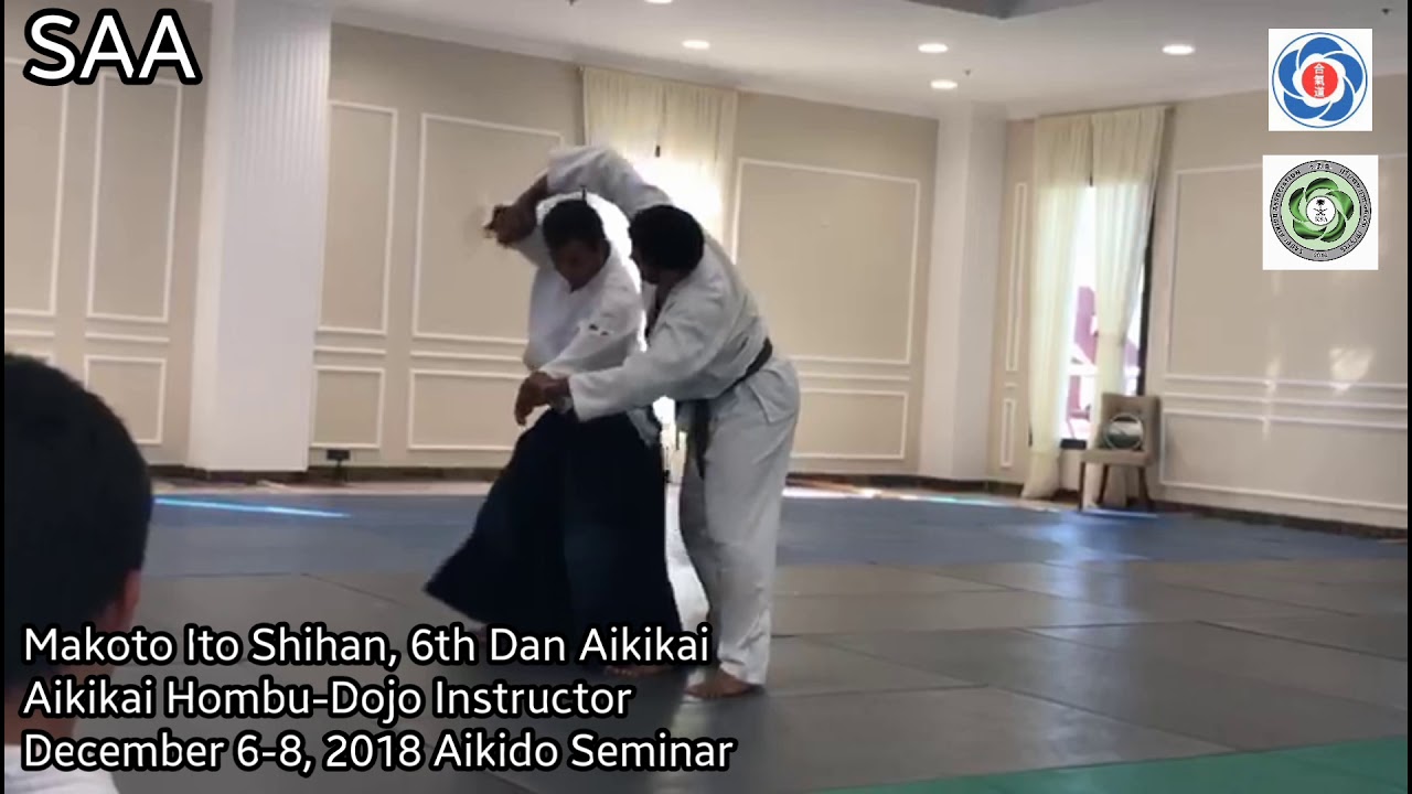 Saudi Aikido Association - Makoto Ito Shihan Seminar 2018 - YouTube