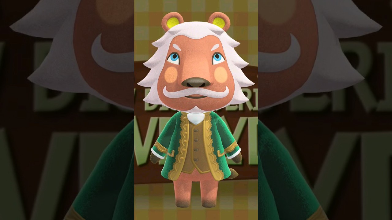 Animal Crossing Facts About Lionel! 🦁🎖 - YouTube