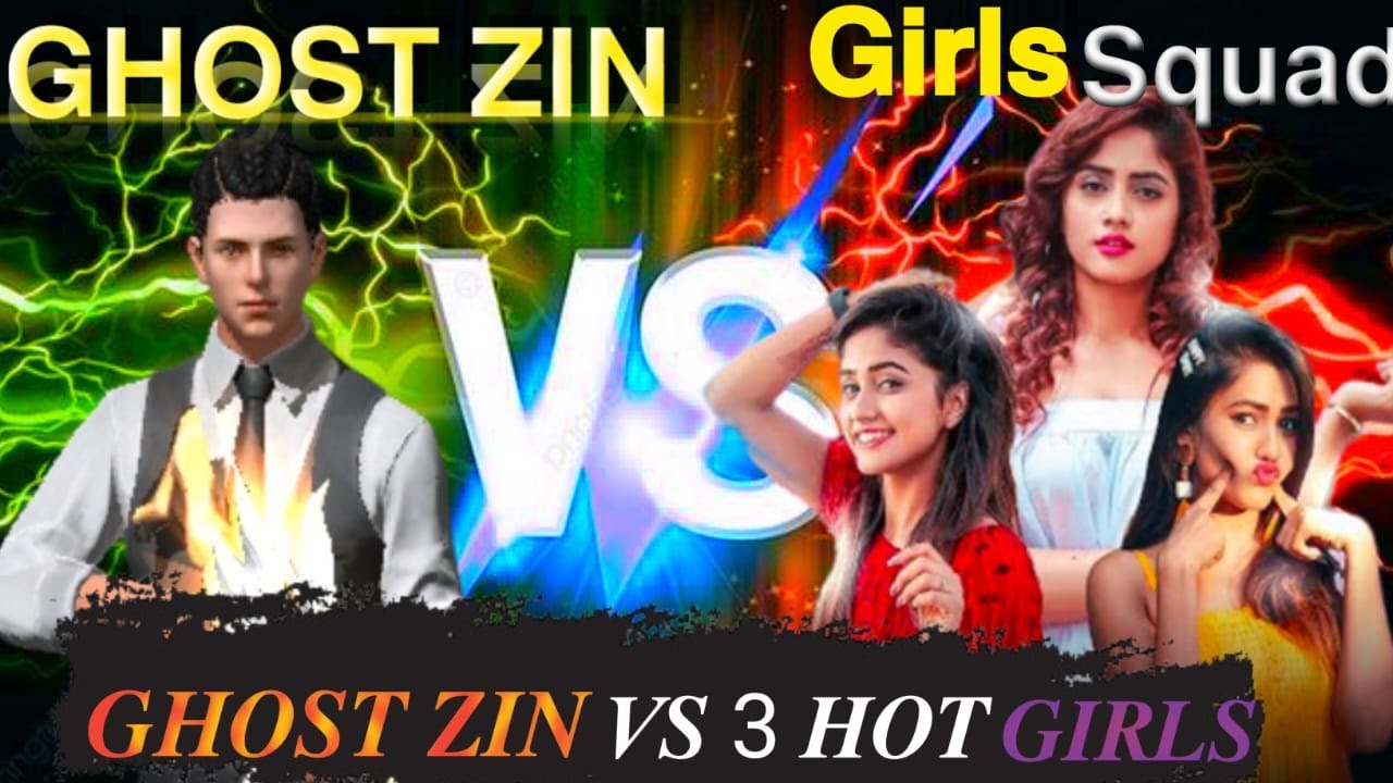 - ৩টা PRO GIRLS যখন GHOST ZIN কে কাস্টম চ্যালেঞ্জ দেয়।😳 - YouTube