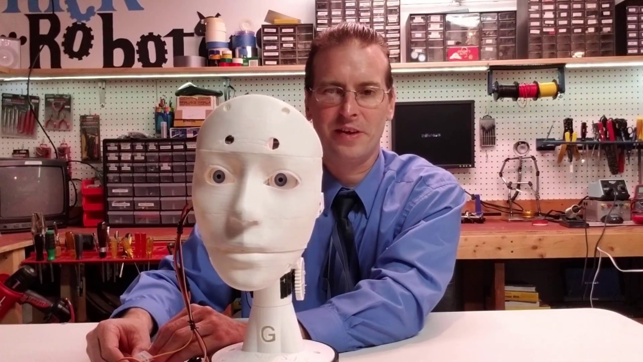 Rick Robotics - GENESIS Robotic Platform Part 3 - Neck - YouTube