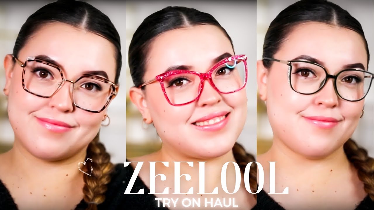 Zeelool Try On Haul and Review| Affordable and Stylish Glasses - YouTube