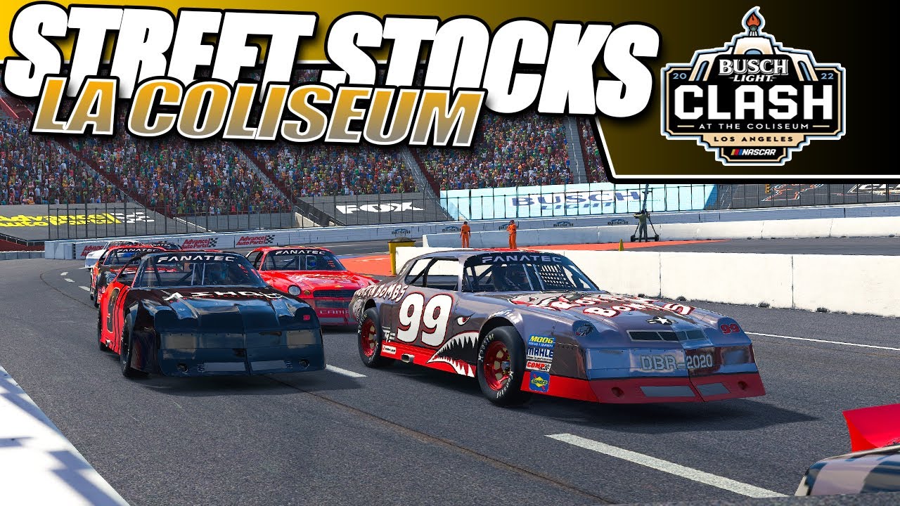 LA Coliseum Street Stock Racing! - YouTube
