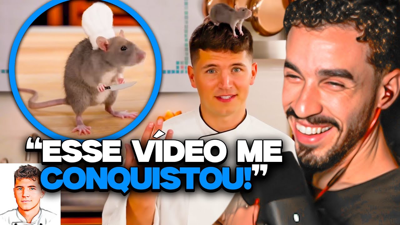 EU TREINEI UM RATO DE VERDADE PRA COZINHAR RATATOUILLE! | REACT NICK ...