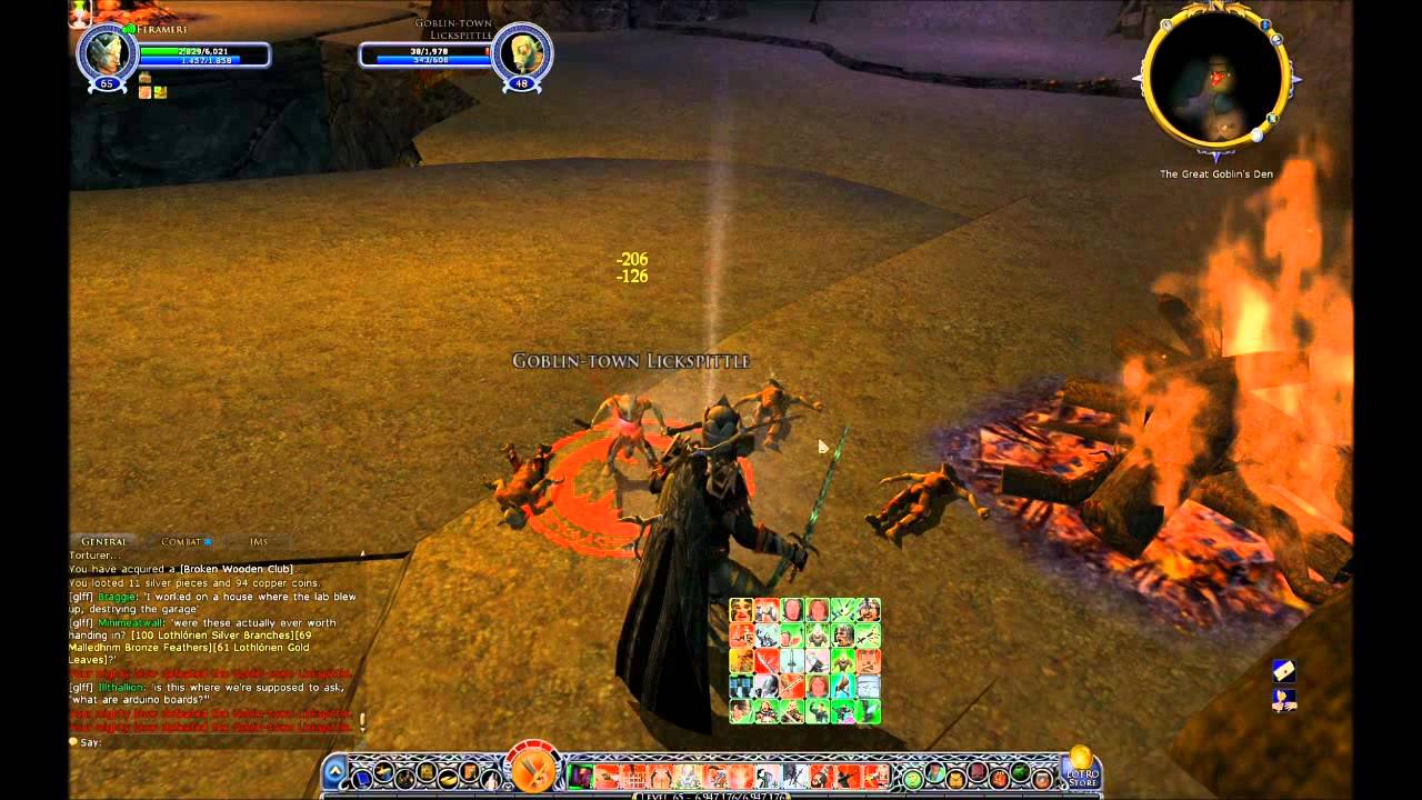 Lotro- Instance- Goblin Town: Throne Room - YouTube
