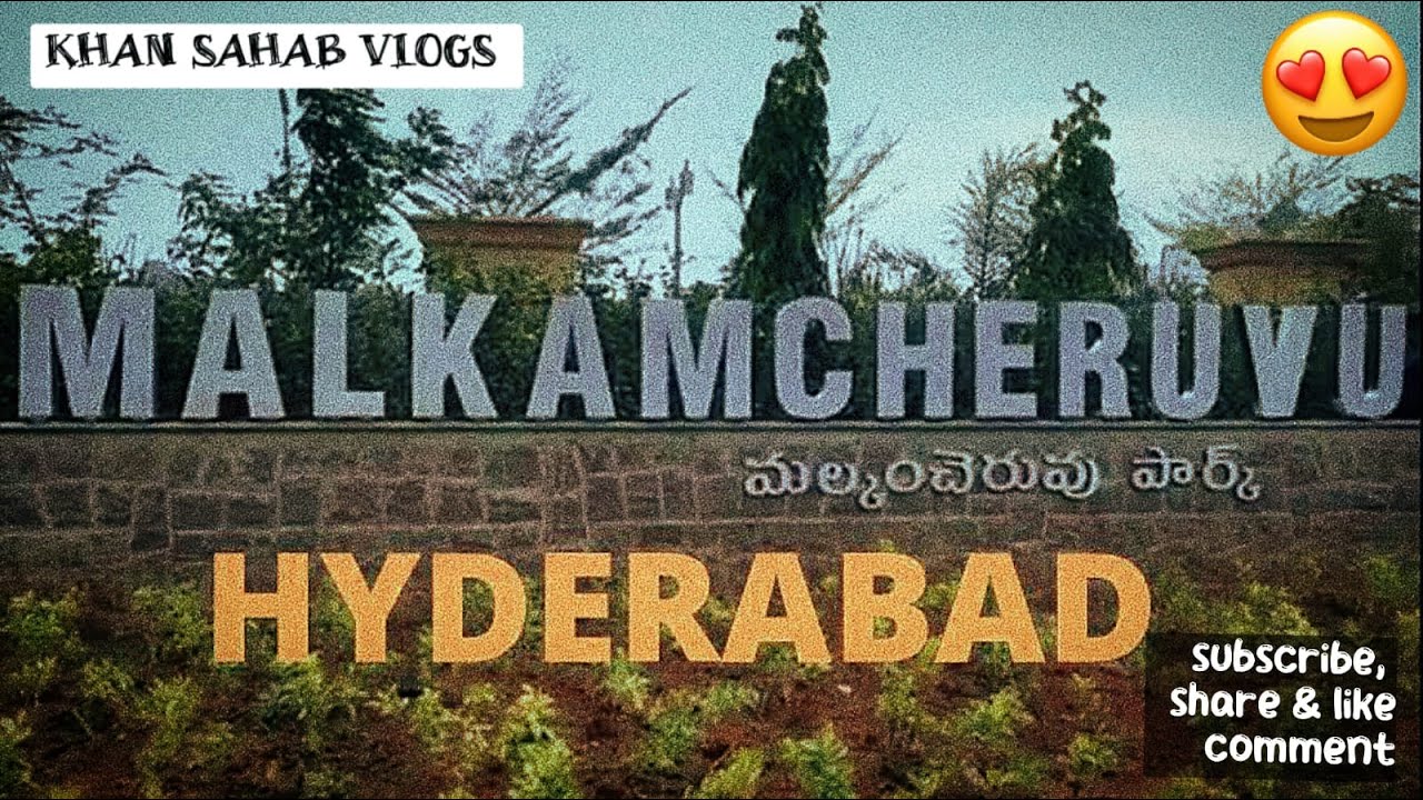 Malkam Cheruvu | Walking park | by GHMC Hyderabad 2023 vlog - YouTube