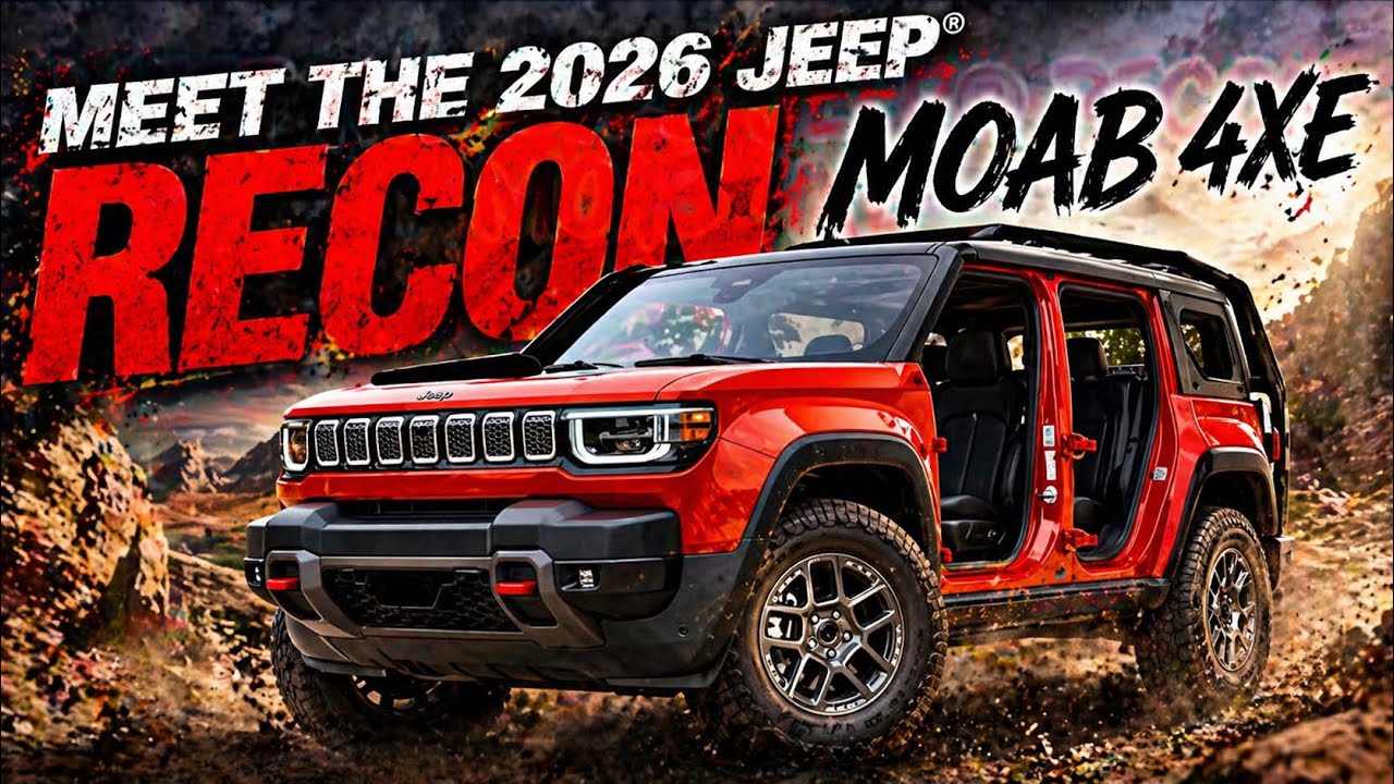 Meet The All-New 2026 Jeep® Recon Moab 4xe - YouTube