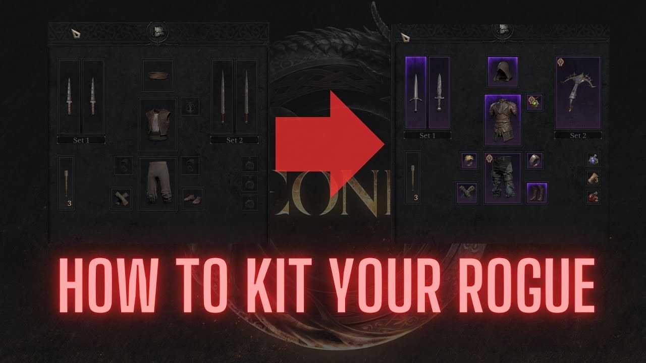 Dungeonborne I Rogue GREEN Kit 101 from TOP RANK 69 #dungeonborne - YouTube