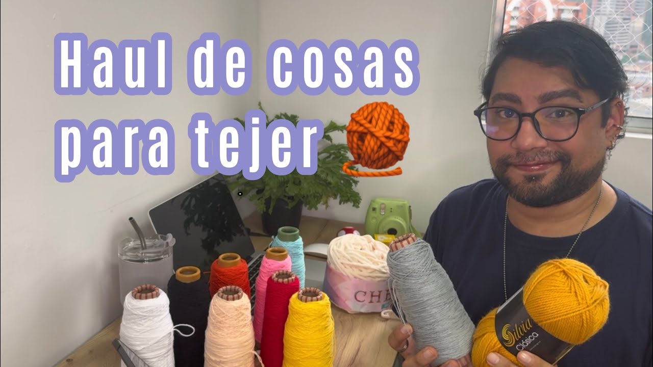 HAUL DE COSAS PARA TEJER 🧶 #haul #artes #crochet - YouTube