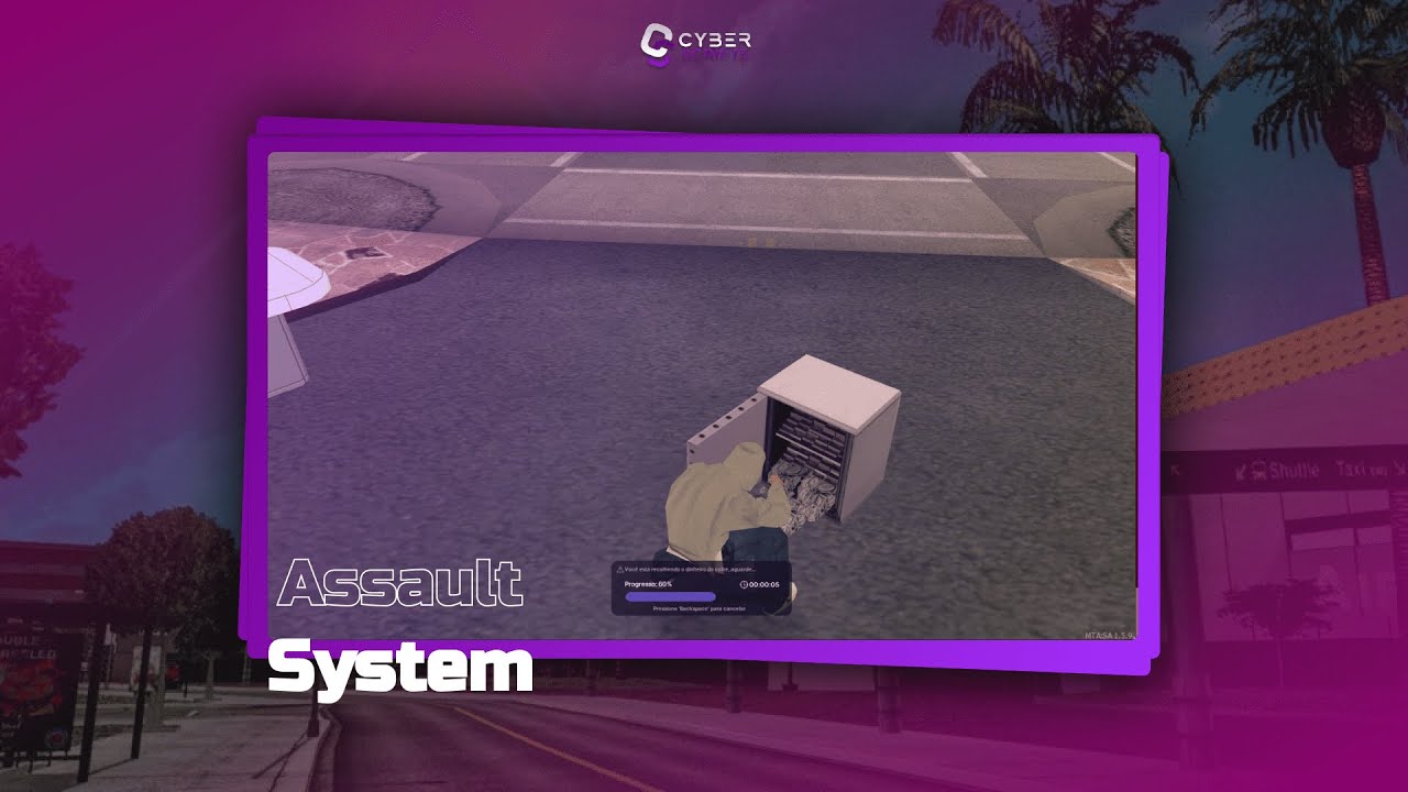 Sistema De Roubo a Lojinha Para MTA - Cyber Scripts - YouTube