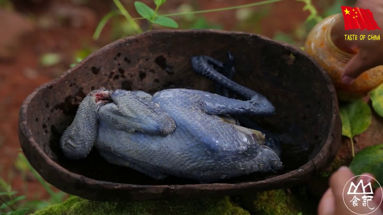 Ancient Chinese cuisine.Lotus leaf package chicken，1000 years of ...