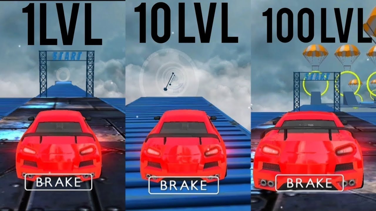 1 LVL VS 10 LVL VS 100 LVL OF RACES! | EXTRIM RACE | BEAMNG DRIVE - YouTube