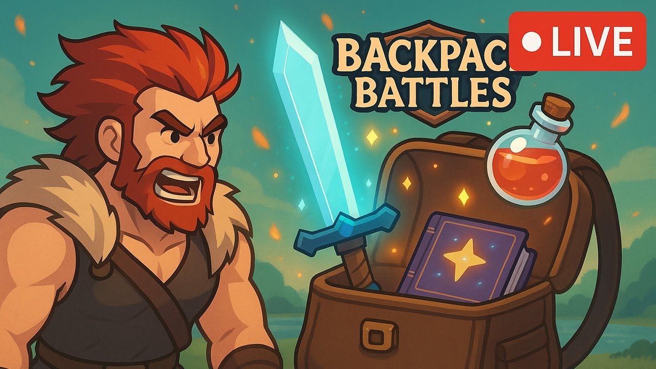 LIVE -- Backpack Battles พูดคุย ลงแรงค์ - YouTube