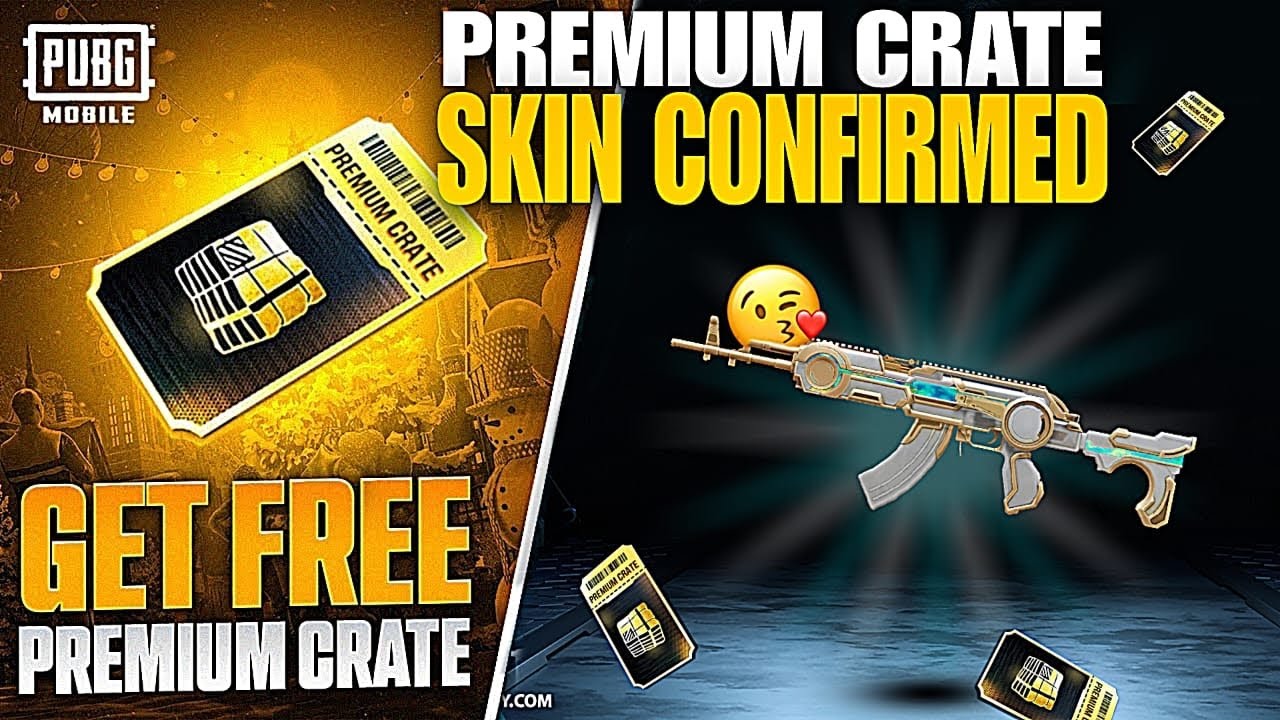 Finally🤩 New Premium Crate is Here | Premuim crate LVL 8 Skin Confirmed ...