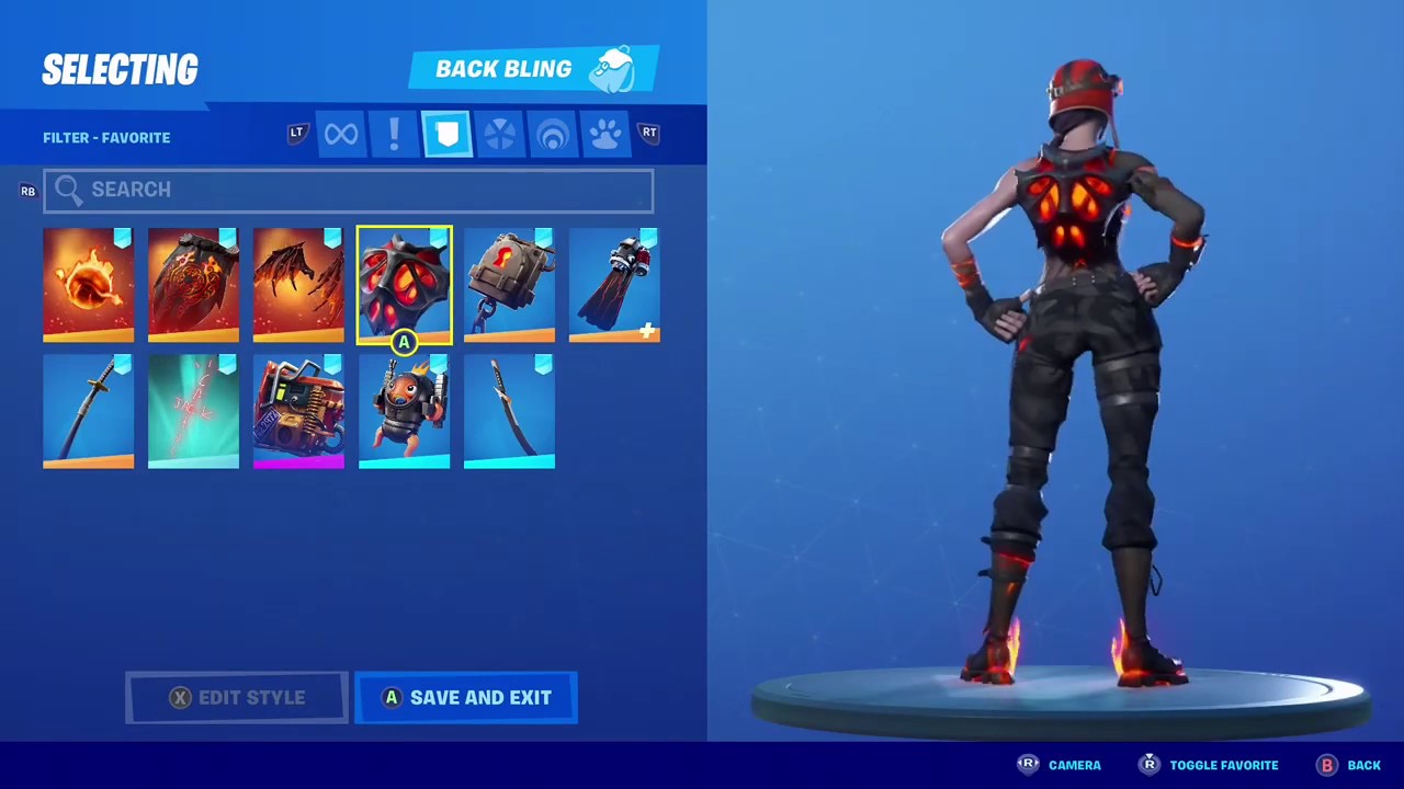 Blaze/Fire Renegade Raider skin combos (Fortnite) - YouTube