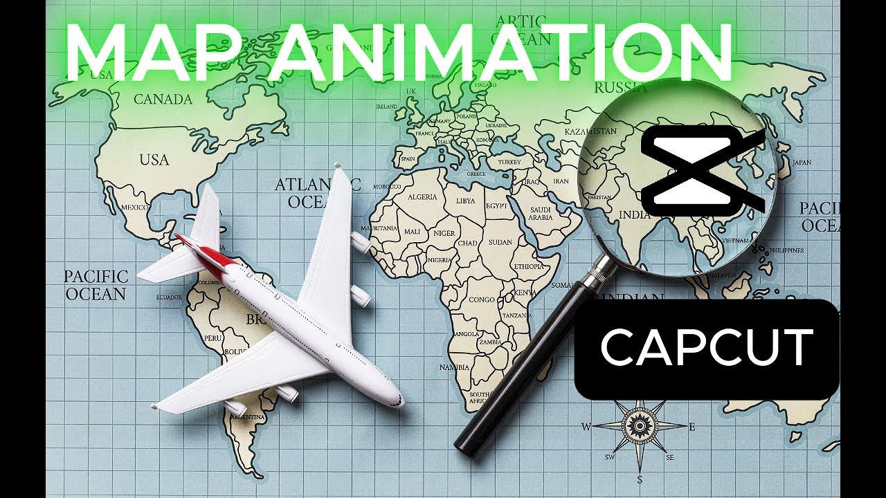 Amazing Map Animation in CapCut - YouTube
