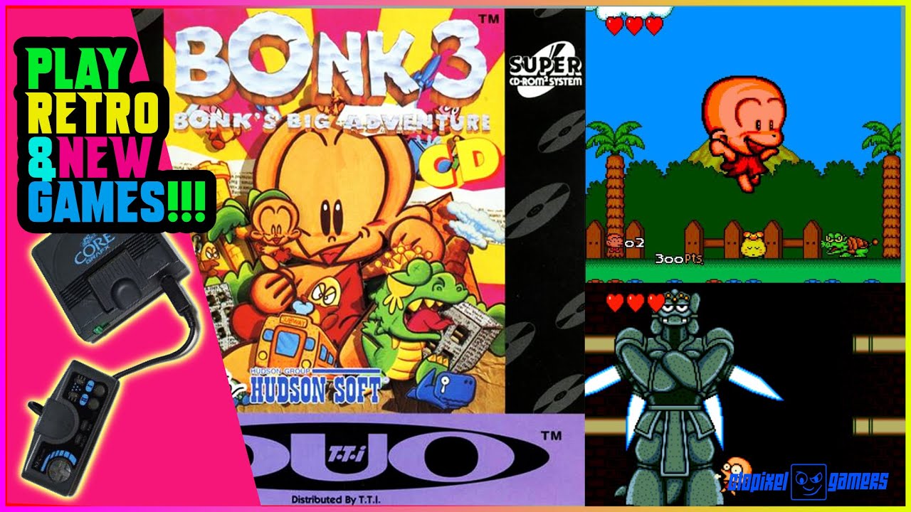 Bonk 3 Bonks Big Adventure Gameplay - YouTube