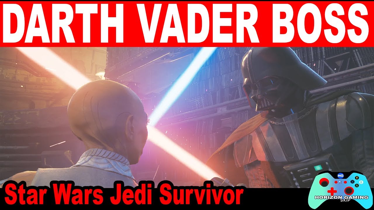 Star Wars Jedi Survivor How to Defeat DARTH VADER Boss Fight - YouTube