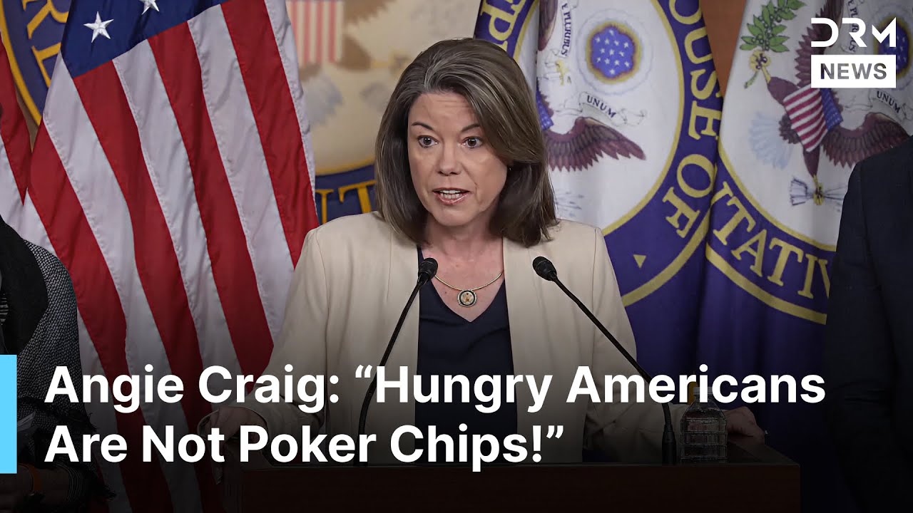 "Trump Using Hunger as a Bargaining Chip": Angie Craig Slams Trump Over ...