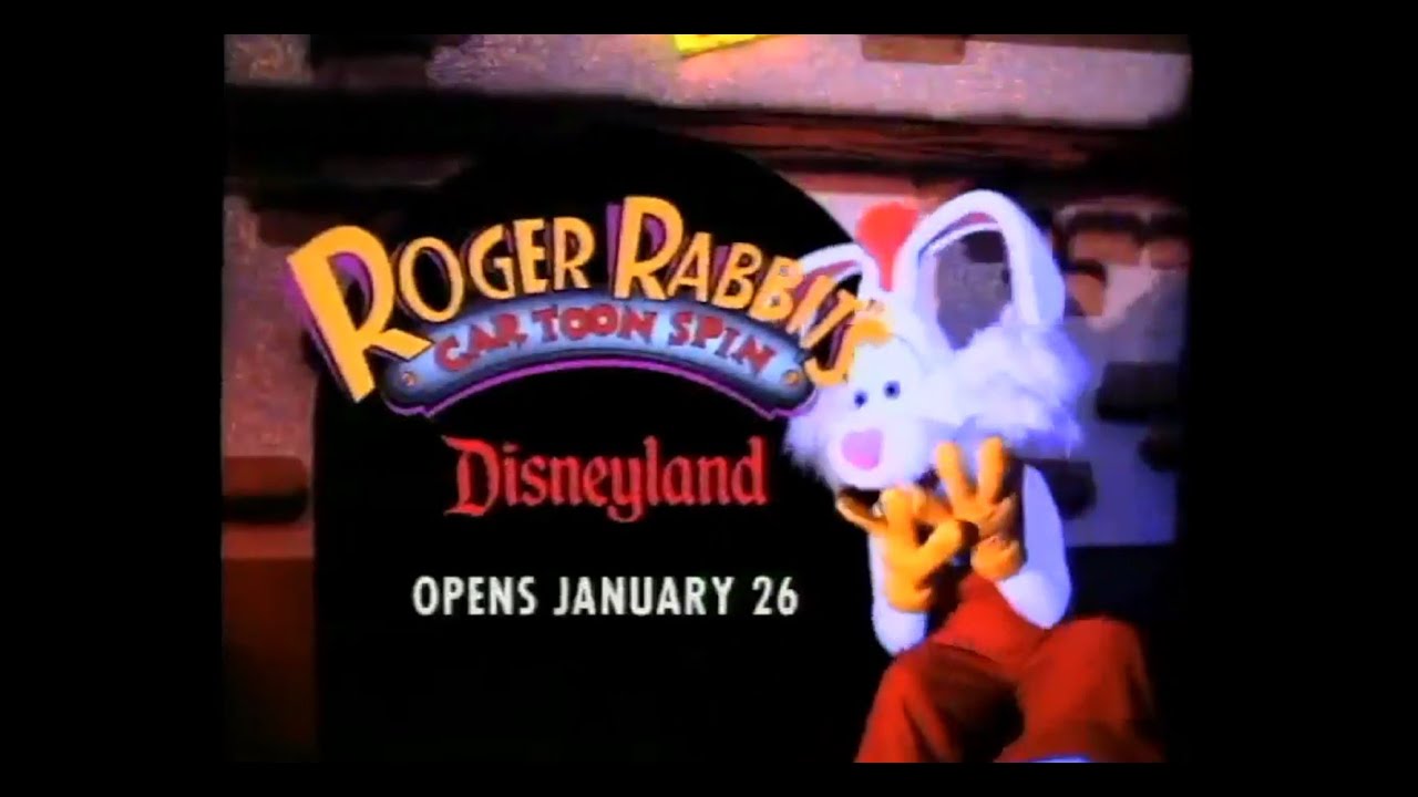 Disneyland: Roger Rabbit's Car Toon Spin (Disneyland commercial ...