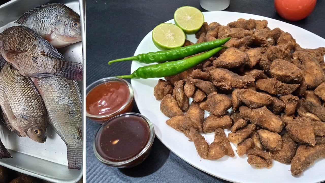 නොකන අයත් ඉල්ල ඉල්ල කන වැව් මාලු බයිට් එක | Crunchy Fried Fish Bite ...